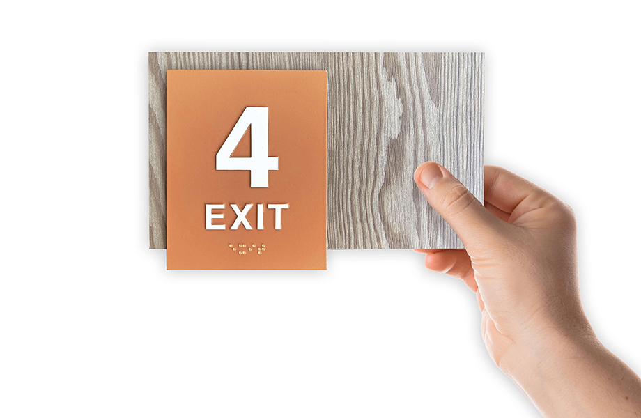 ADA Signage with Formica® Brand Laminates