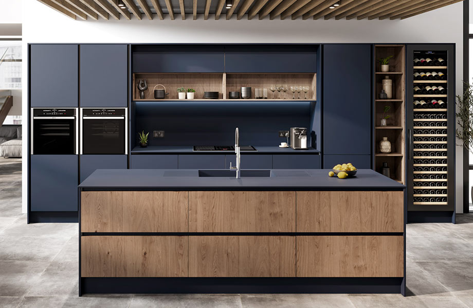 Liven up Your Space with Blue Countertops and Cabinets | Formica Group
