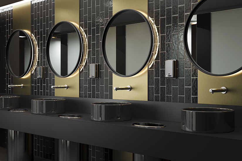 Zukünftige Trends im Design kommerzieller Waschräume | Formica Group