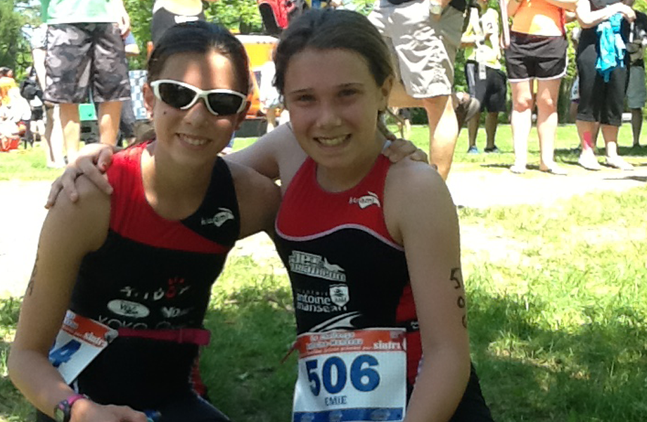 A letter from the triathlete Alexandrine Coursol