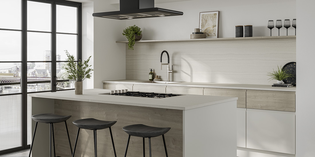 Elegantly designed worktops: Axiom Collection