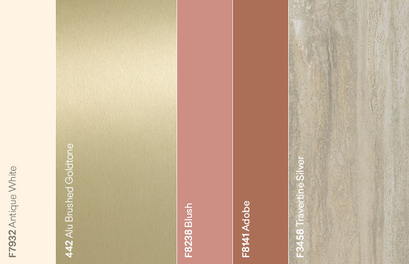 Combining Homapal metal laminates with the Formica Collection | Formica ...