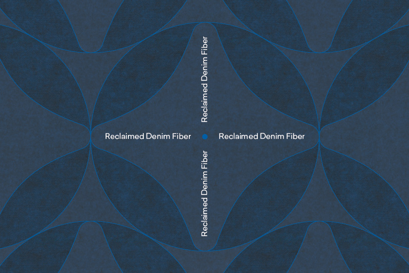 Reclaimed Denim Fiber | Formica® Patterns Collection
