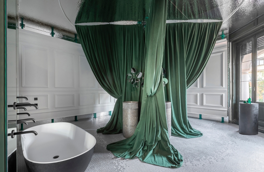 Cinematic space with Homapal® Metals at Casa Decor 2024 | Formica Group