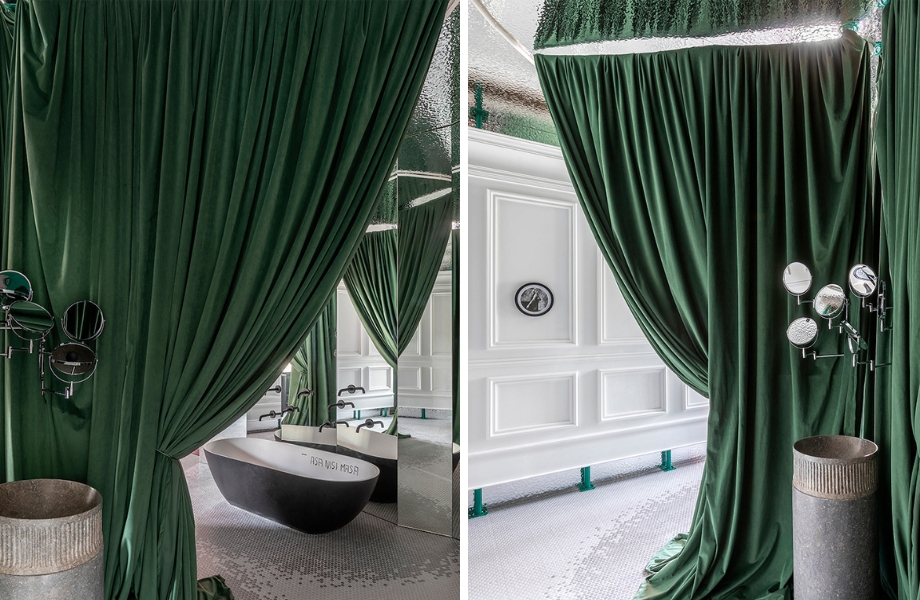 Cinematic space with Homapal® Metals at Casa Decor 2024 | Formica Group