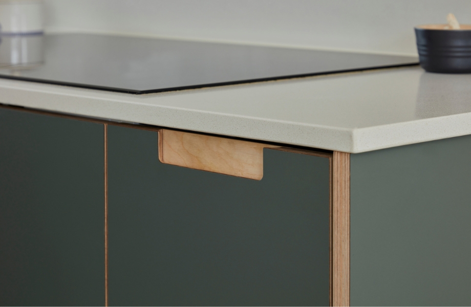 Plykea Kitchen Makeover with Formica® Colors Collection