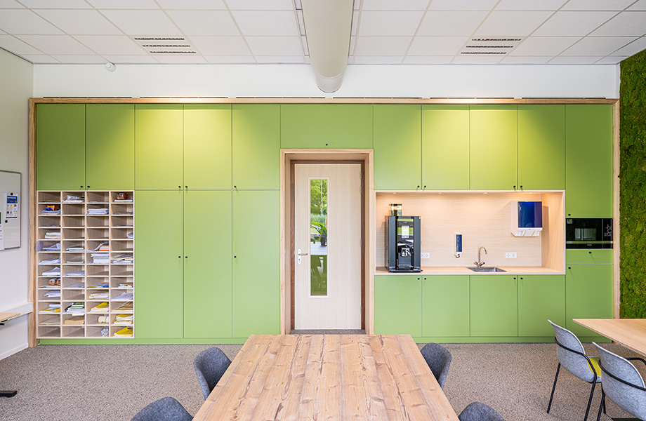 Colourful use of Formica® Laminate at Sports Campus | Formica Group