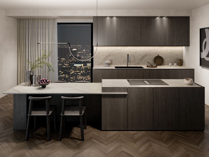 Formica Aria® | Solid through colour Kitchen Worktops