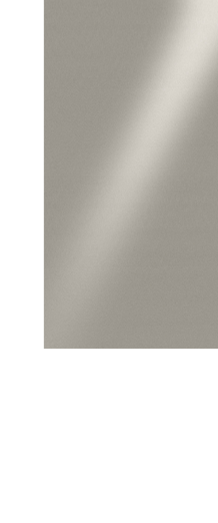 M2032 Brushed Pewter Aluminum - Homapal Metal Laminate