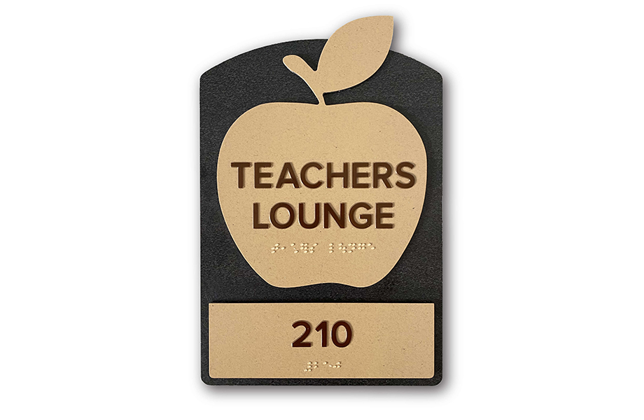 ADA Signage with Formica® Brand Laminates