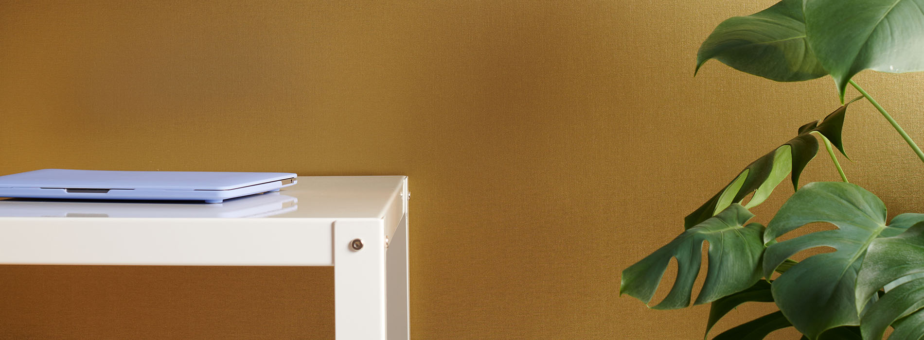 Formica DecoMetal® Laminate M6435 Woven Brass office wall