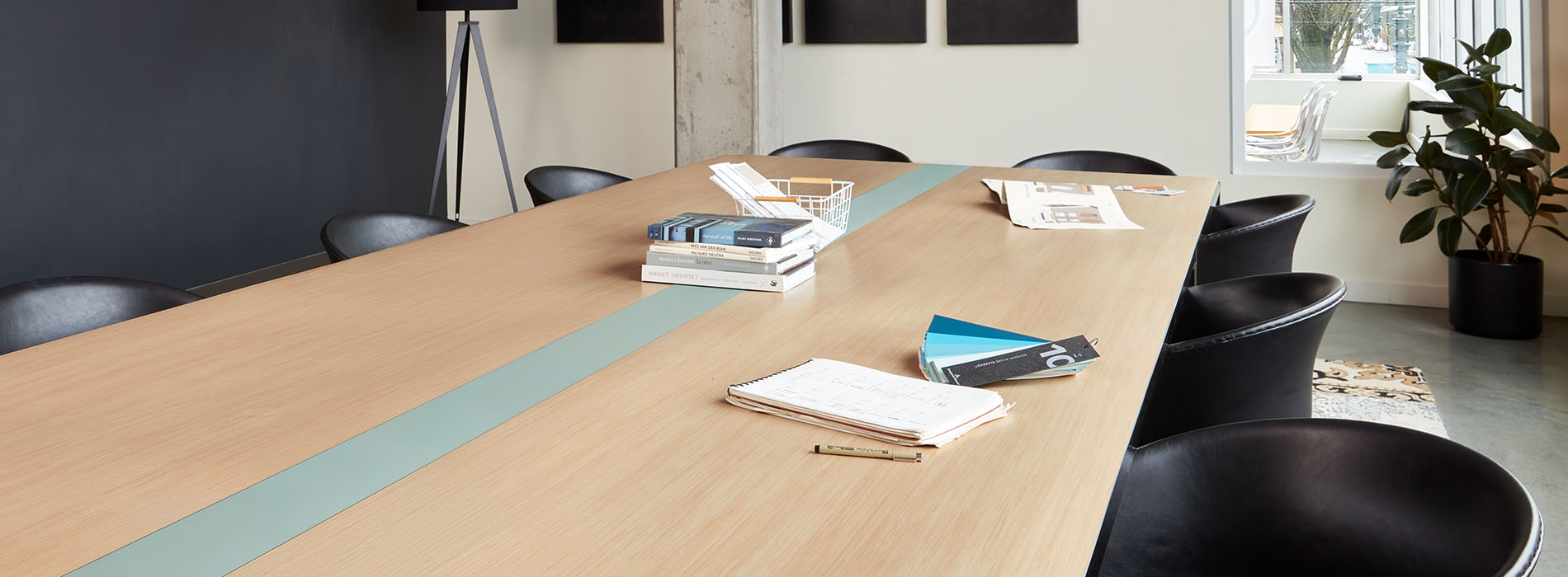 Conference Table featuring Formica® Laminate in 6998 Wood Brushstroke ...