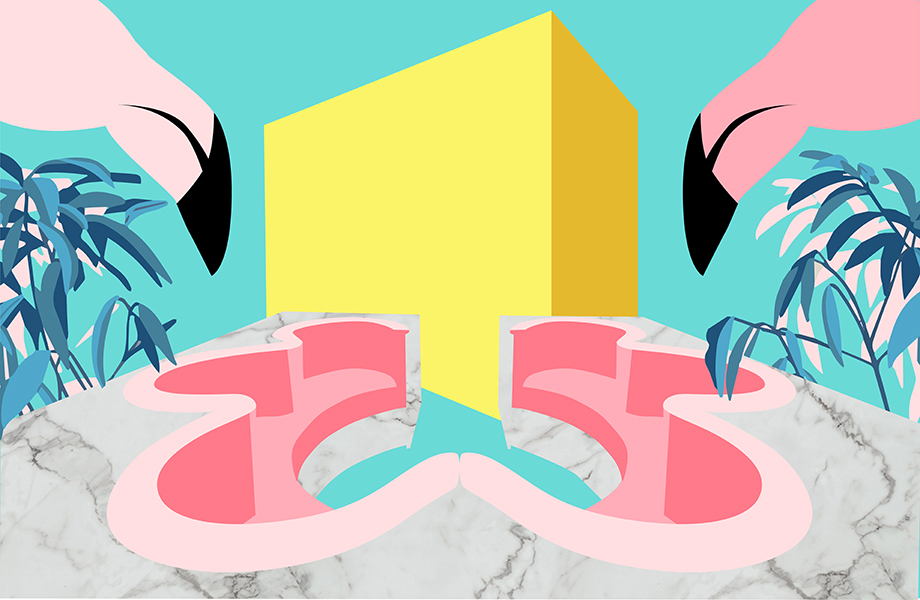 Espacios kitsch que cuentan historias de flamencos | Formica Group