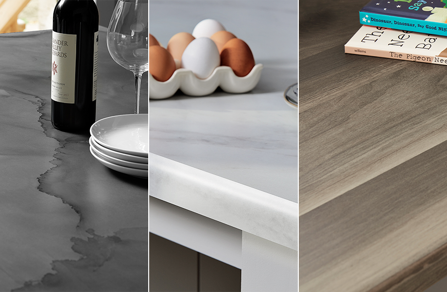 Opciones de Texturas Residenciales para Laminados Marca Formica®