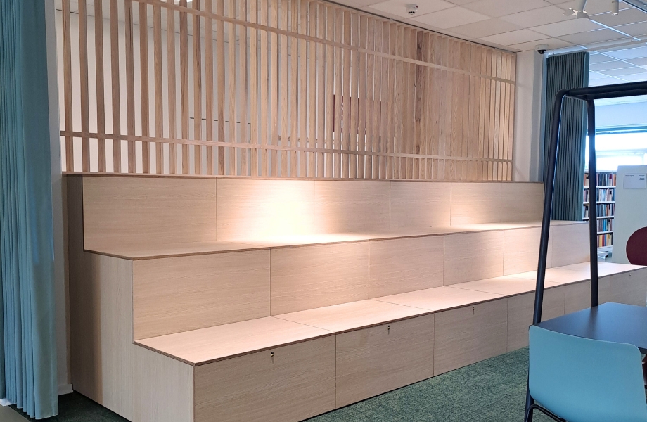 Formica® Laminat gir liv til biblioteksinteriøret | Formica Group