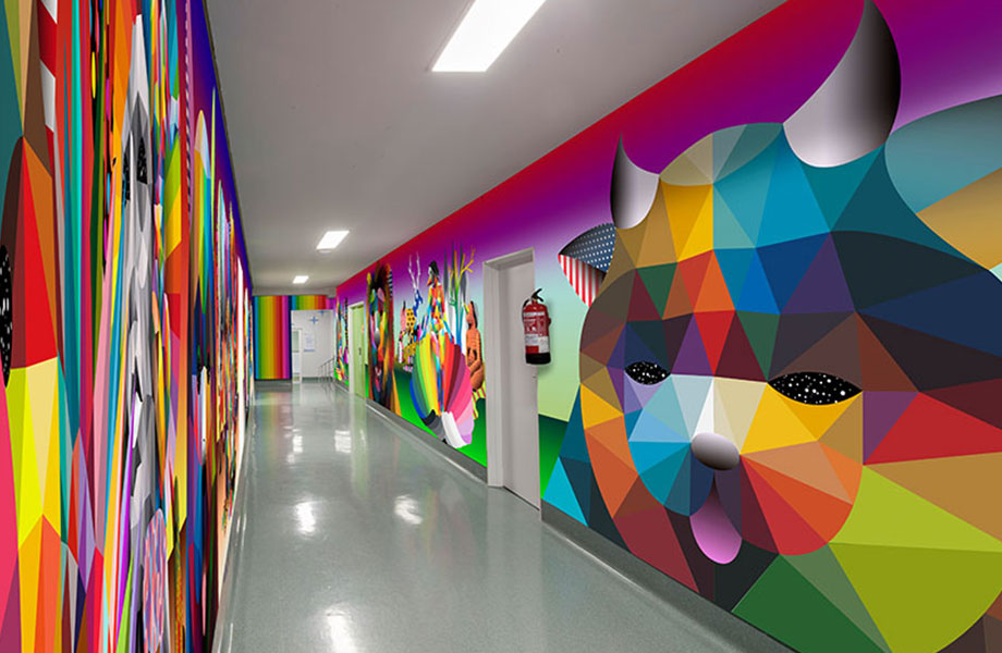 Street artist Okuda San Miguel leaves his Younique mark on San Carlos ...